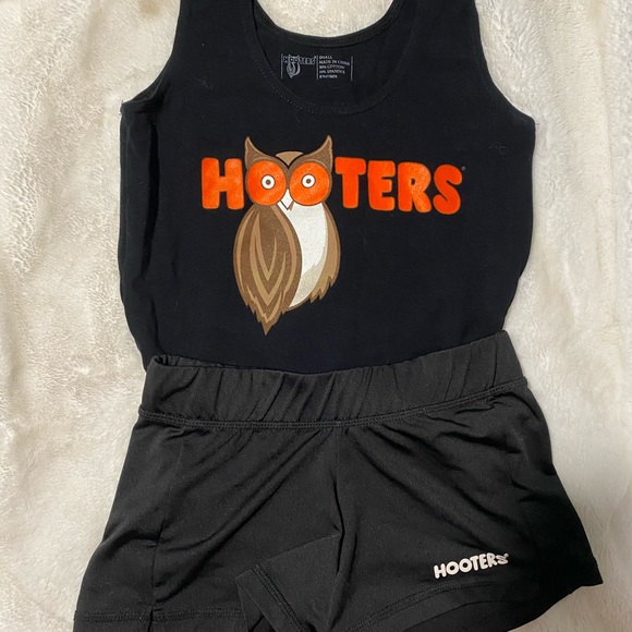 Hooters | Pants & Jumpsuits | Authentic Black Hooters Uniform | Poshmark